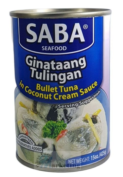 Original Saba Ginataang Tulingan / Mackerel in Natural Oil / Squid in ...