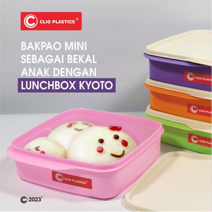 Kotak Makan Clio Warna / Launch Box Termurah / Tanpa Sekat | Lazada ...