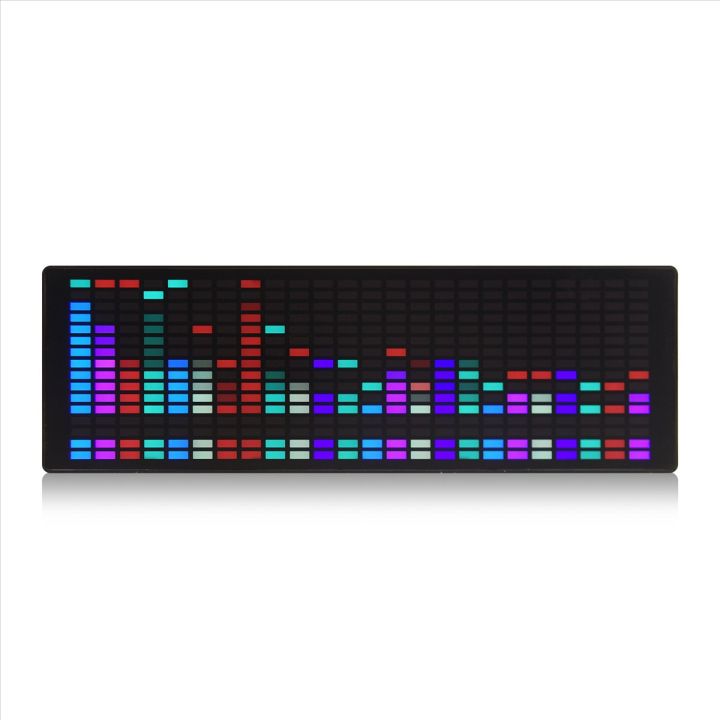 LED Music Spectrum Rhythm Lights Voice Sensor 1624 RGB Atmosphere Level ...
