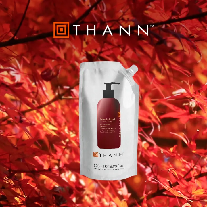 THANN Aromatic Wood Aromatherapy Shampoo Detoxifying Formula 500 ml ...