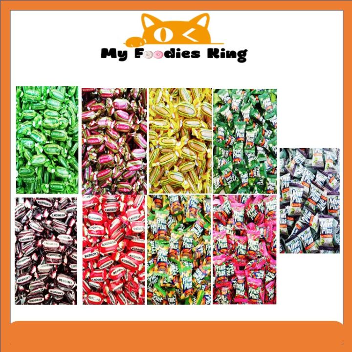 Gula 25pcs Hudson / Fruit plus Candy Lemon/ Honey Lemon/ Wild Cherry ...