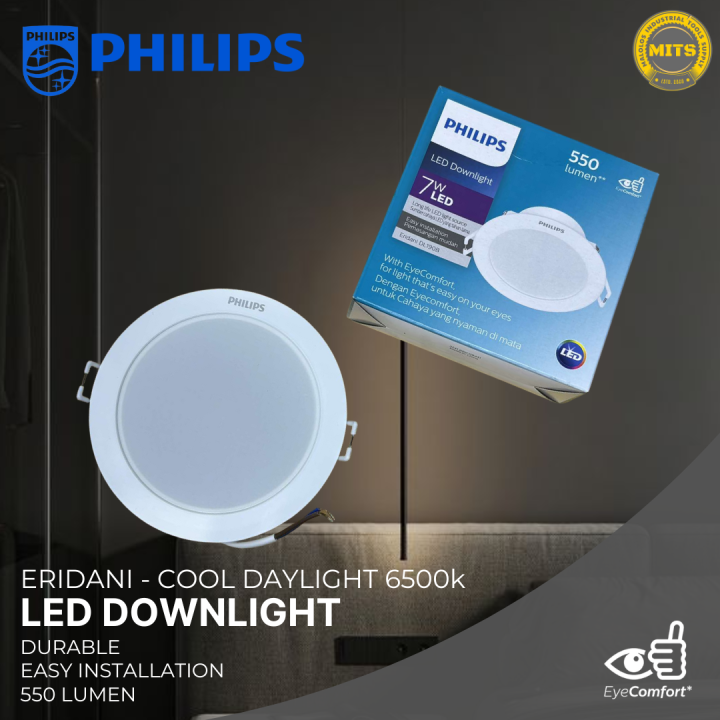 PHILIPS LED Downlight ( Essential / Daylight / Eridani / Warmwhite ) 3 ...