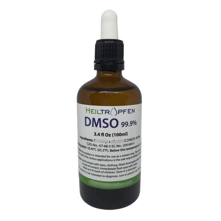 99.9% DMSO - Liquid Pharmaceutical Grade, High Purity (3.4 Oz - 100ml ...
