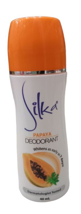 SILKA PAPAYA DEODORANT 40ML | Lazada PH