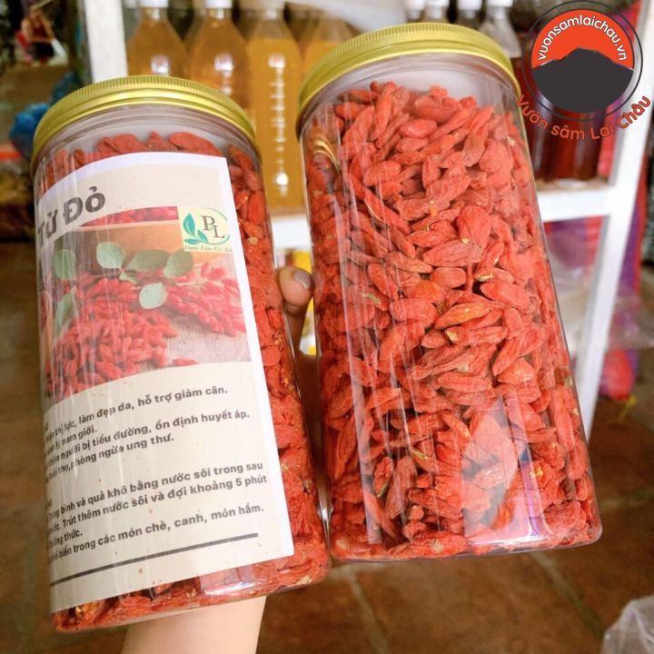 Kỷ tử đỏ Ninh Hạ chính gốc sấy khô, kỉ tử hữu cơ organic, trà kì tử, kỳ ...