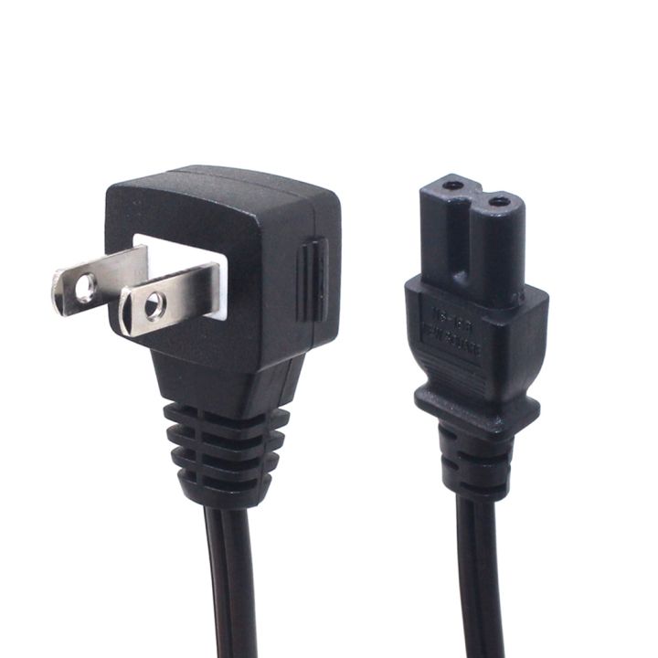Right Angled 2 Prong Polarized Ac Wall Power Cable Cord For Tvs S0ny