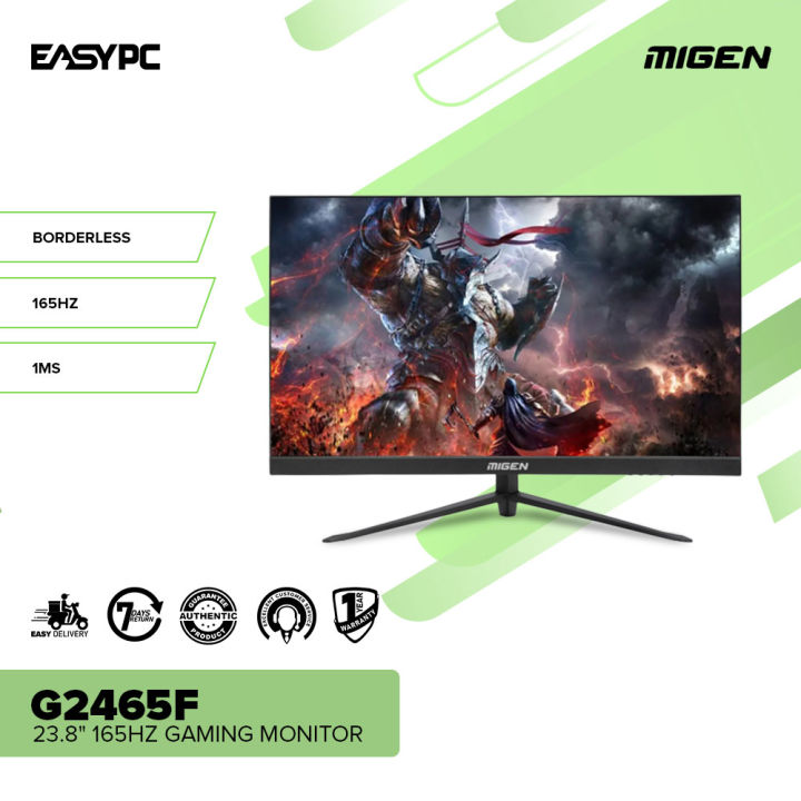 EasyPC | MIGEN G2465F 23.8 Inch 165Hz Gaming Monitor For Desktop PC ...
