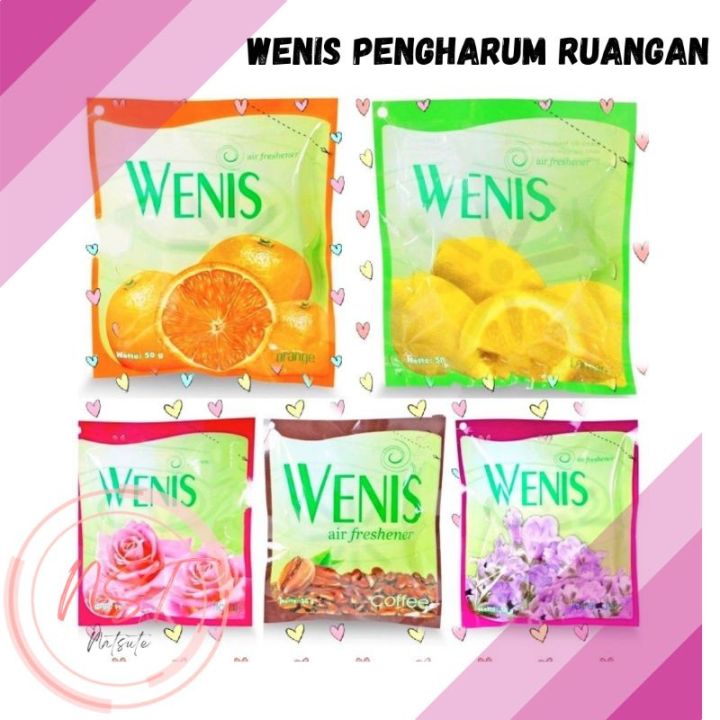 WENIS Pengharum Ruangan Mobil Lemari Toilet | Lazada Indonesia