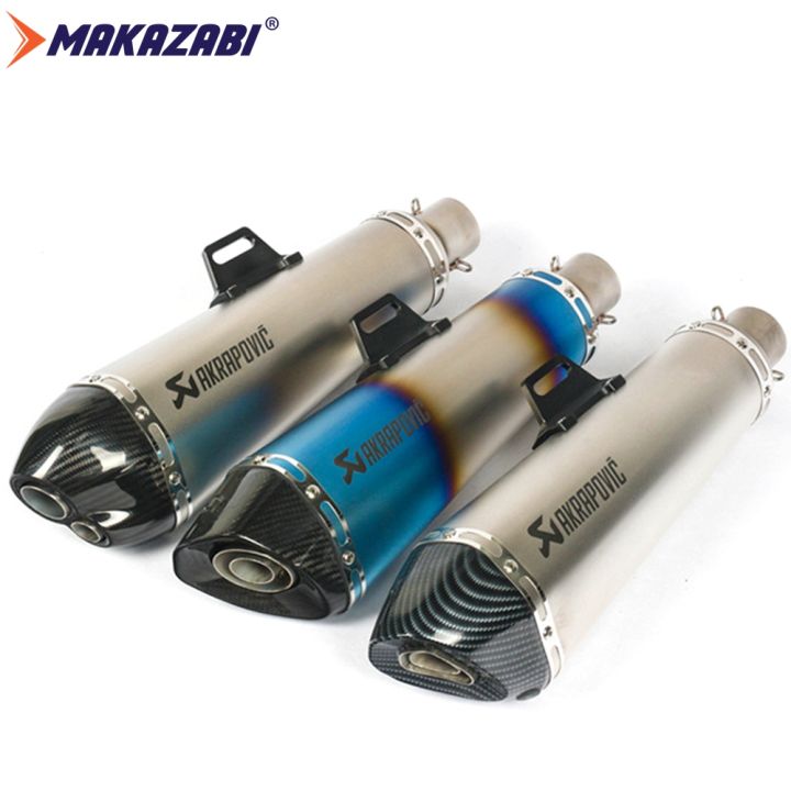 Universal Motorcycle Exhaust Muffler Pipe Escape Modify Moto Tail pipe ...