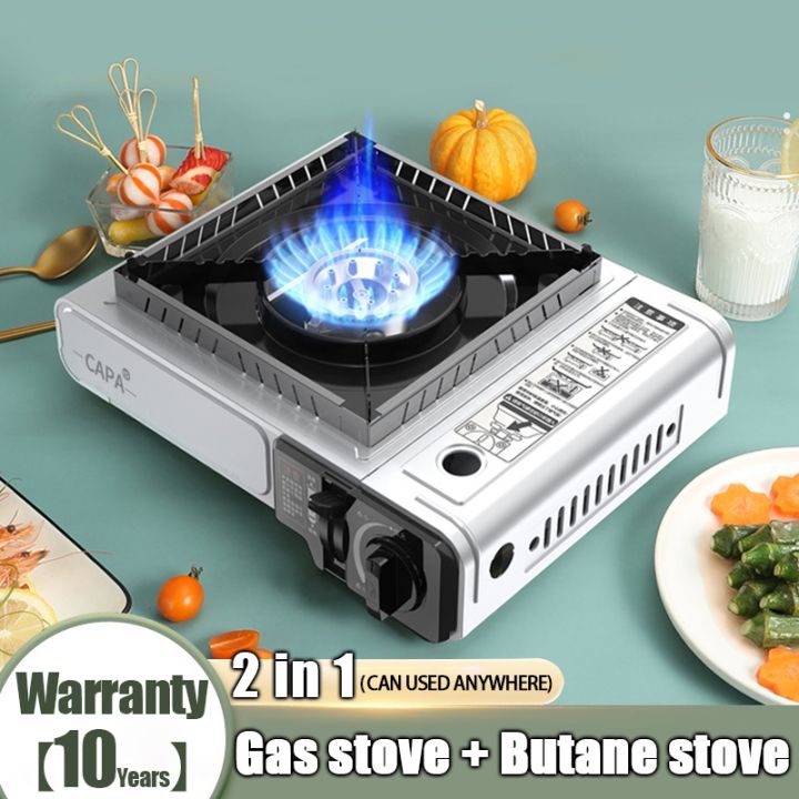 Fast send 2 in 1 portable gas butane stove electric single butaine ...
