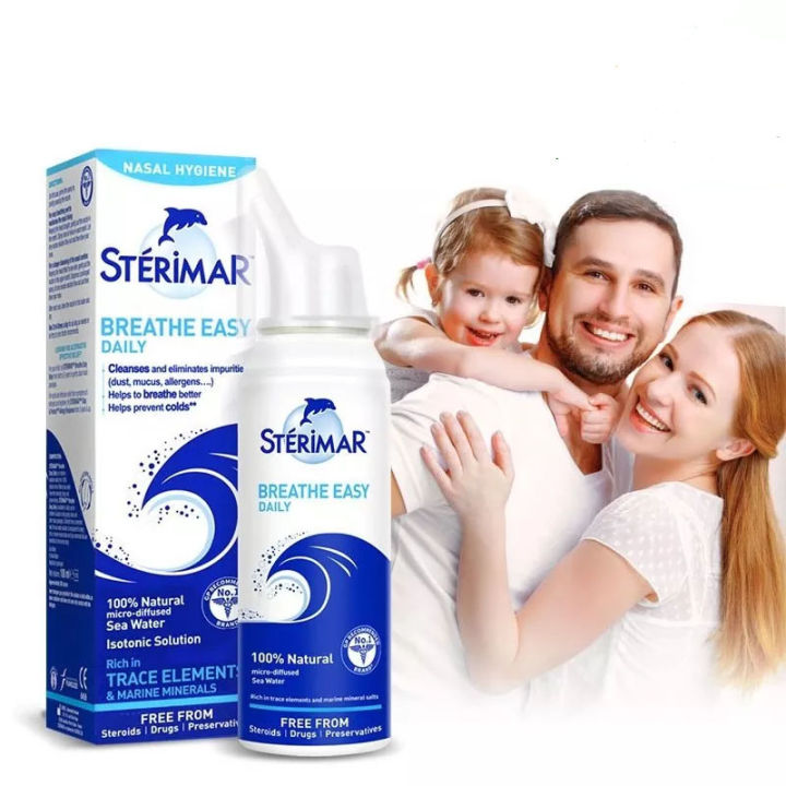 Sterimar 100ml Nasal Spray for Adult Nose Hygiene Allergy Salinase ...