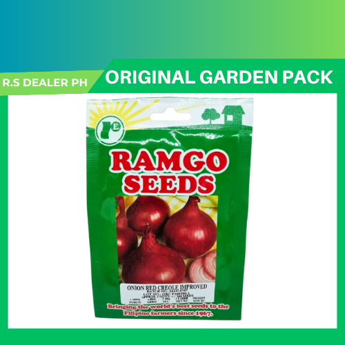 RAMGO ONION RED CREOLE SEEDS ( ORIGINAL GARDEN PACK ) | Lazada PH