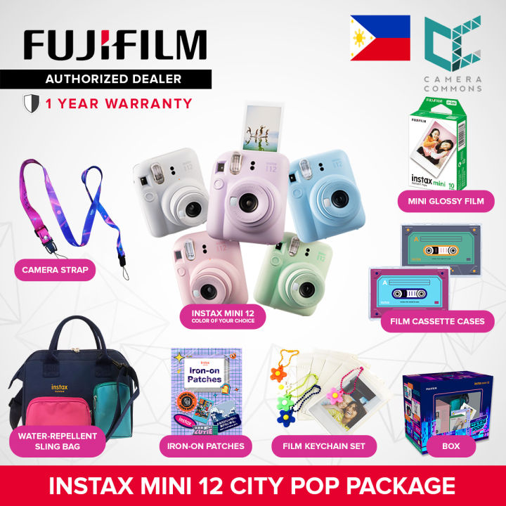 FUJIFILM Instax Mini 12 City Pop Package Limited Edition Camera | Lazada PH