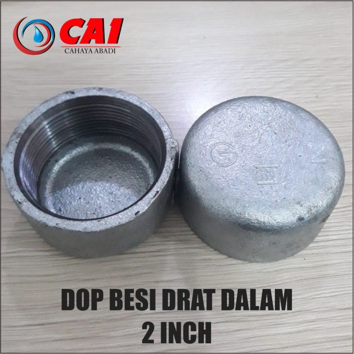 TUTUP PIPA BESI - DOP BESI DRAT DALAM - 2 INCH | Lazada Indonesia