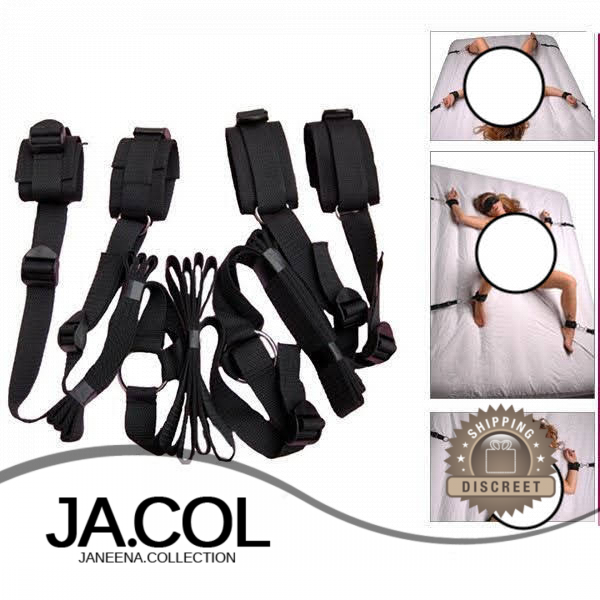 JaCol BDSM Fantasy Panggapos Bondage Kit Bondage Leather Ribbon Set ...
