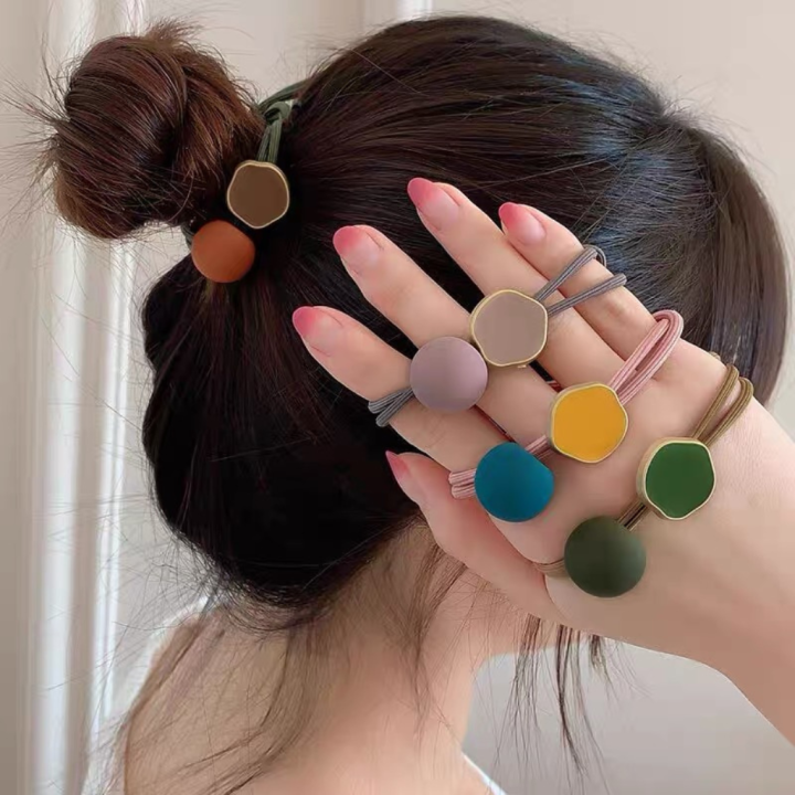 Korean Style Hair Rope Hair Band Ponytail Rubber Band Hair Accessories ...