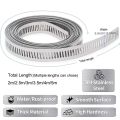 JIYAN2866 304 Stainless Steel Hose Clamps Adjustable Large Hose Clamp ...