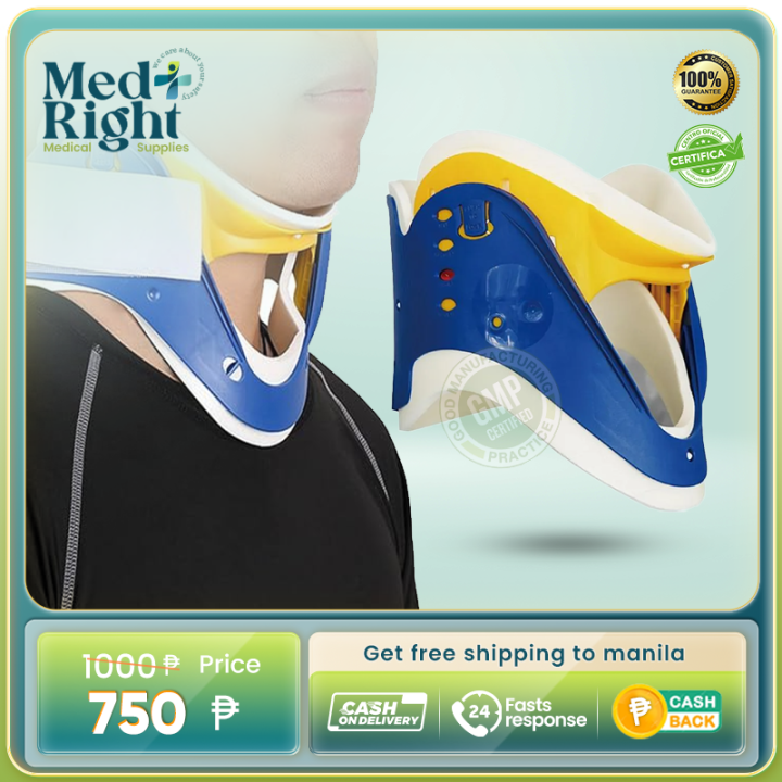 Cervical Collar Support Neck Brace Adjustable | Neck Pain Relief for ...