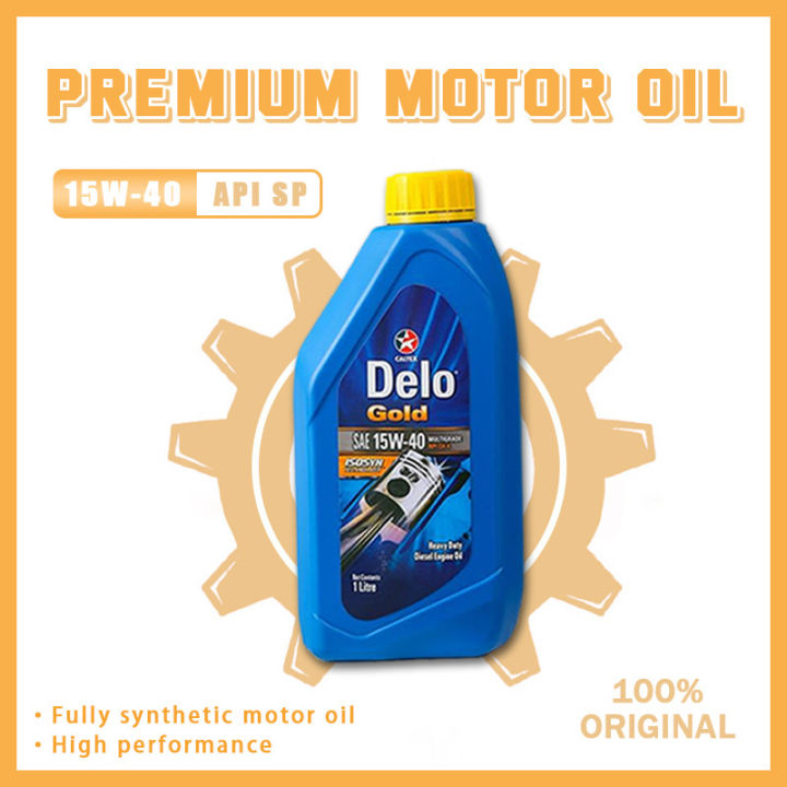 Caltex Delo Gold Ultra SAE 15W-40 for Diesel Engines - 1L Heavy Duty ...