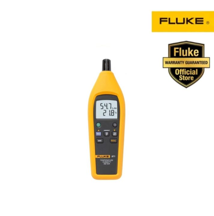 Fluke 971 Temperature Humidity Meter -20 °C to 60 °C (-4 °F to 140 °F ...