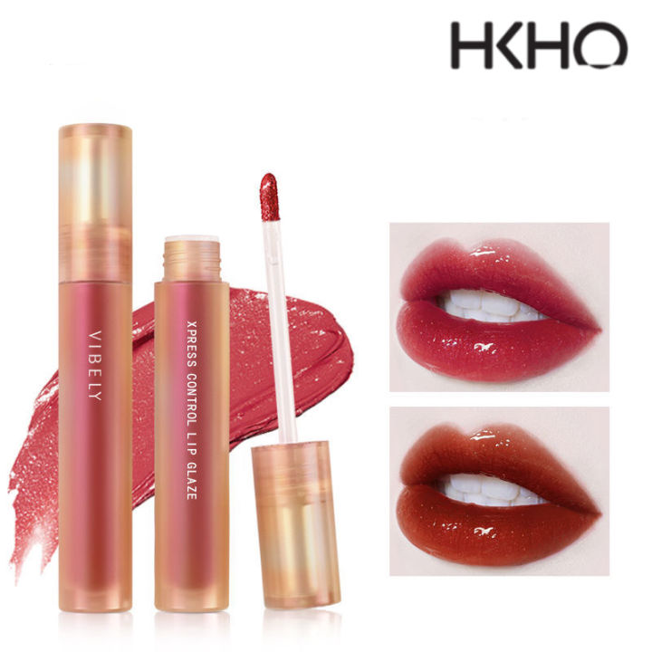 HKHO Shell Lip Glaze Mirror Water Light Lipstick Moisturizing Lip Tint ...