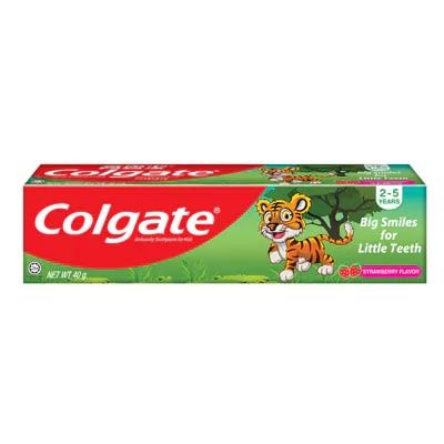 Colgate Kids Toothpaste 40g Kids 2-6 Years - Tiger / Minions / Barbie ...
