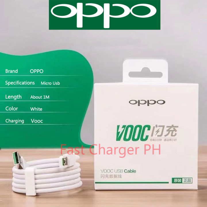 Oppo Charger Original Fast Charger Vooc Micro Usb/V8 Data Line For ...
