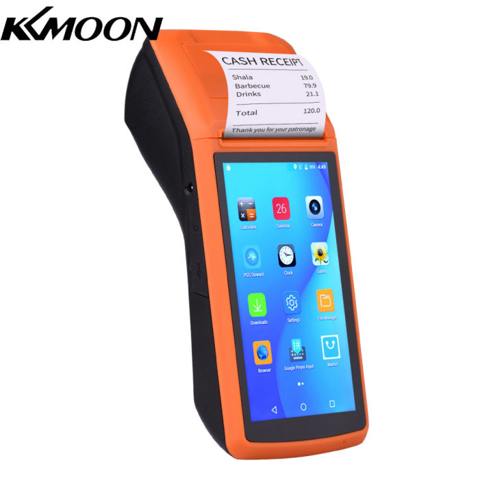 KKmoon M1S Android Mobile POS Terminal Handheld PDA Printer All in One ... KKmoon M1S Android Mobile POS Terminal Handheld PDA Printer All in One ...