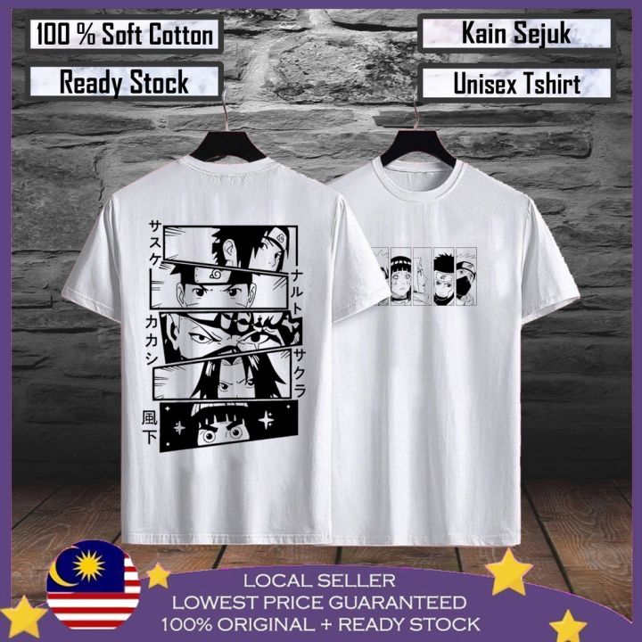 🔥Premium Cotton🔥 N@rut0 Series Collection Naruto T shirt 100% Cotton ...