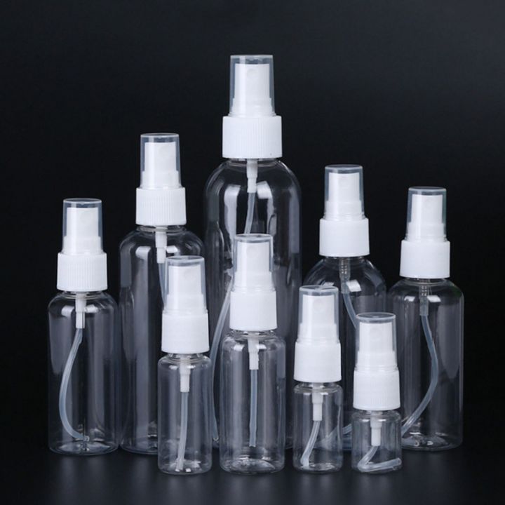 10/20/30/50/60/80/100/120/ML Clear Refillable Empty Spray Bottles ...