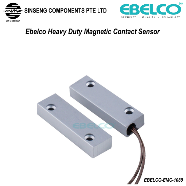 EBELCO-EMC-1080 Heavy Duty Magnetic Door Contact Sensor | Lazada Singapore