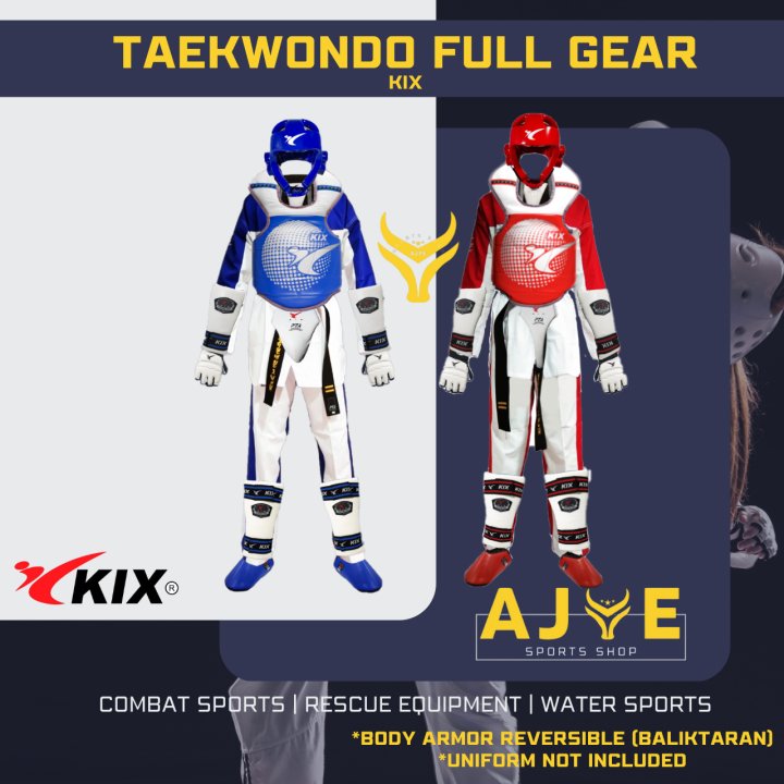 KIX TAEKWONDO FULL GEAR SET | Lazada PH