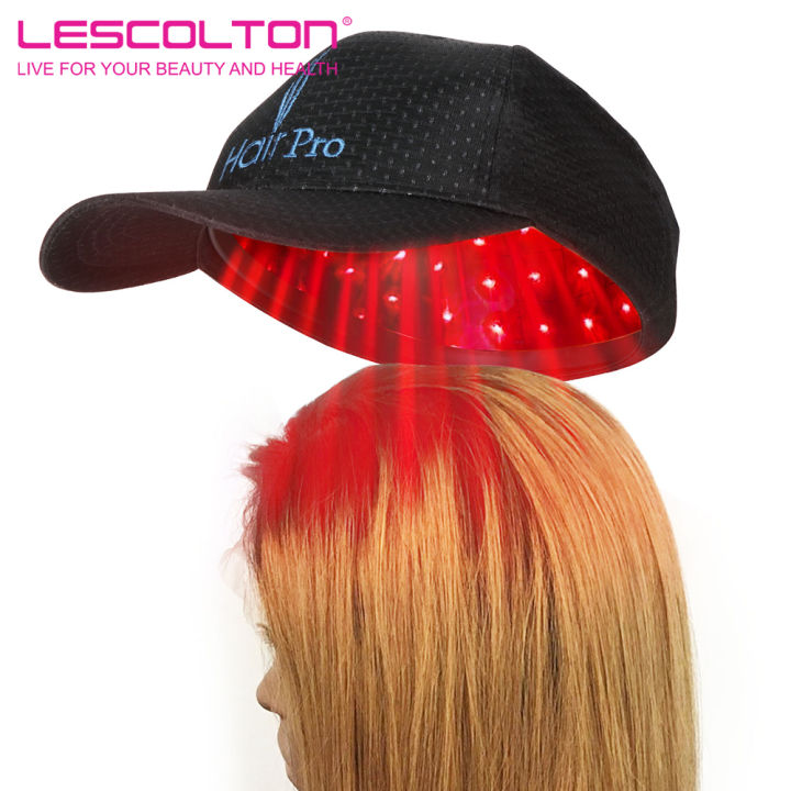 Lescolton Laser Hair Growth Helmet Laser Cap Hairpro Mens Hat Hair