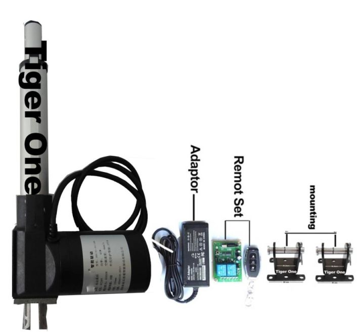 Aktuator, Actuator 24V Linear Aktuator, Linear Actuator 15cm 6000N ...