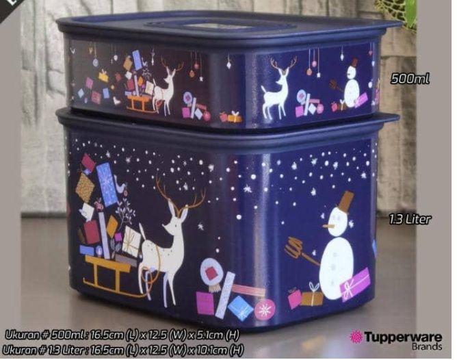 Tupperware christmas gifts container - Winter Joy Baseline Set (2pcs ...