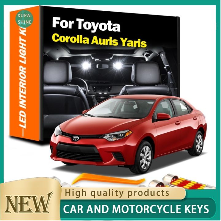 xps White Ice Blue Interior LED For Toyota Corolla E12 E120 Auris E150 Yaris Canbus Indoor Dome ...