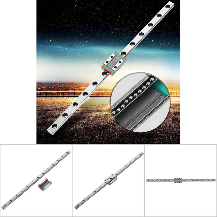 Linear Guide Rail LML9B Miniature Linear Rail Guide Rail 9mm Width + Slide Block | Lazada PH