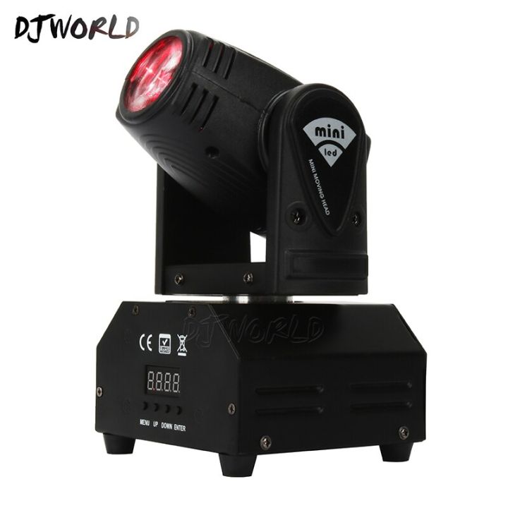 LED Beam Lyre 10W RGBW Spot Moving Head Lights Linear Beam Party Effect ...
