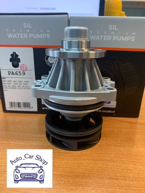 ปั้มน้ำ (Water Pump) ยี่ห้อ Sil (PA659) BMW เครื่อง M50 รุ่น E34 ,E36 ...