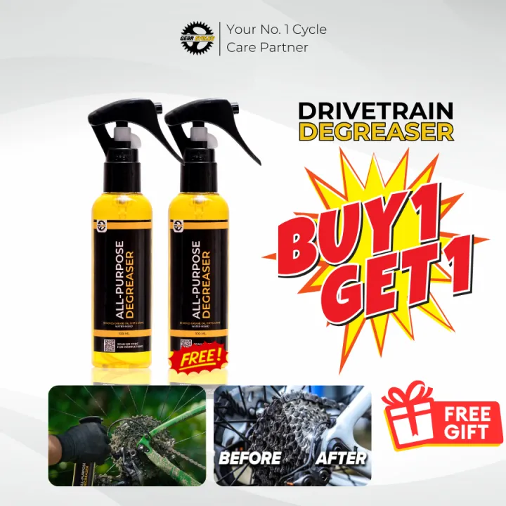 (BUY 1 GET 1) Gear Cycles Drivetrain Degreaser 100ML Drivetrain Chain ...