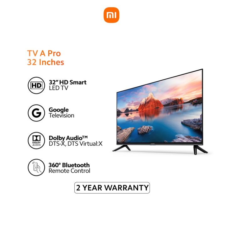 Xiaomi smart TV a 2025 32 inch Dolby Audio™, DTS:X, DTS virtual: X ...