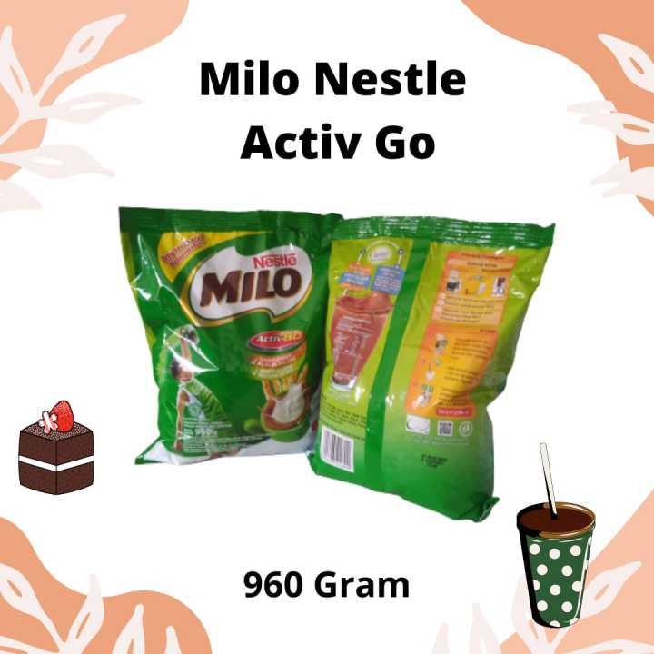 Milo Nestle Activ Go - Milo Complete Mix 960 grm | Lazada Indonesia