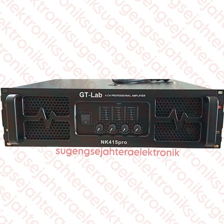 Power Amplifier RDW GT Lab NK 415 PRO - 4 channel Class H Original ...