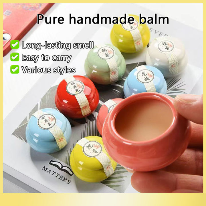 Chinese Tide Perfume Solid Perfume Ancient Fragrance Herbal Solid ...