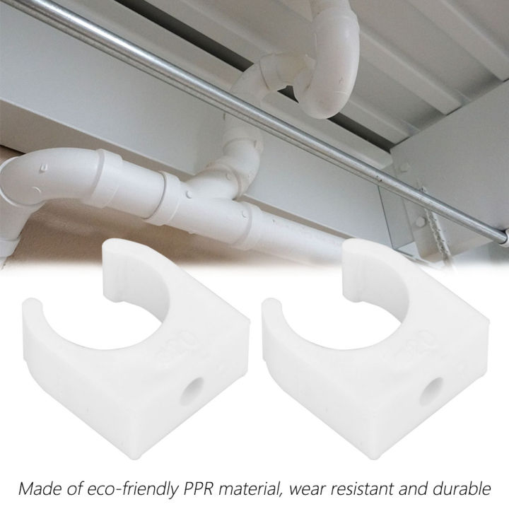 PVC Pipe Clamp Durable Pipe Clamp Set Wear-resisting Pipe Strap Clamp ...