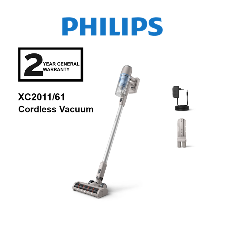 Philips 2000 Series Cordless Vacuum XC2011/61 / XC2011 / Aqua Vacuum ...
