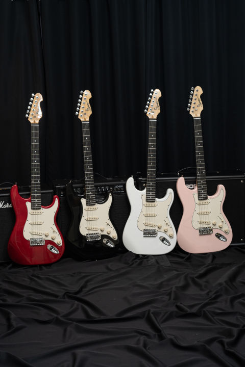 LGY Basic Stratocaster with guitar amplifier | Lazada PH