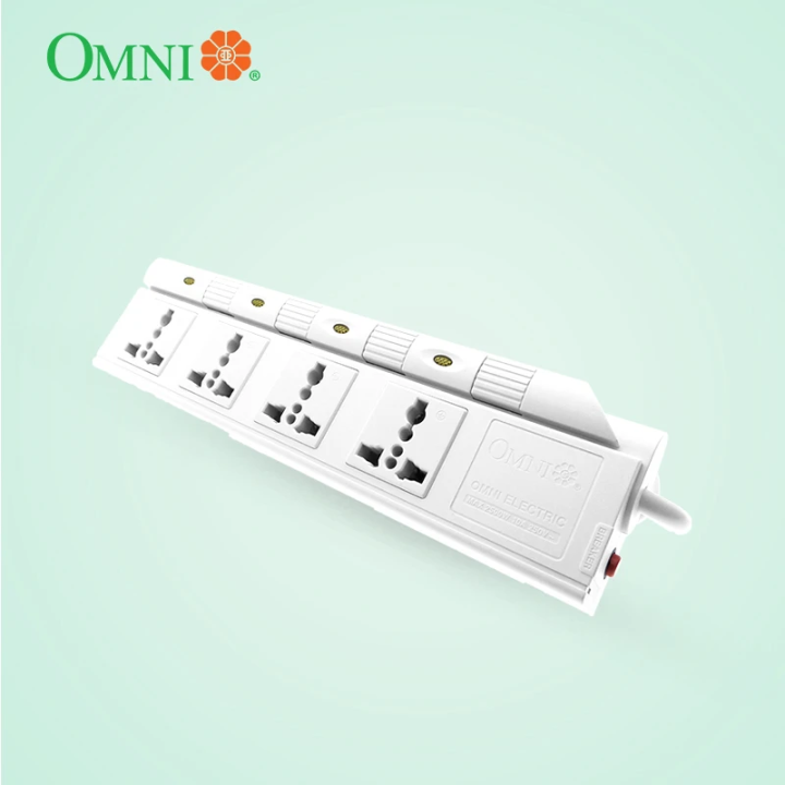 OMNI Extension Cord Set with Switches - 1.83m, 2500W 10A 250V | Lazada PH