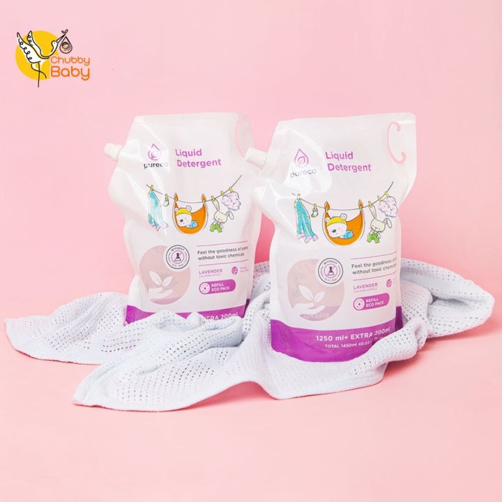 PURECO - Liquid Detergent REFILL POUCH 1450ml | Lazada Indonesia