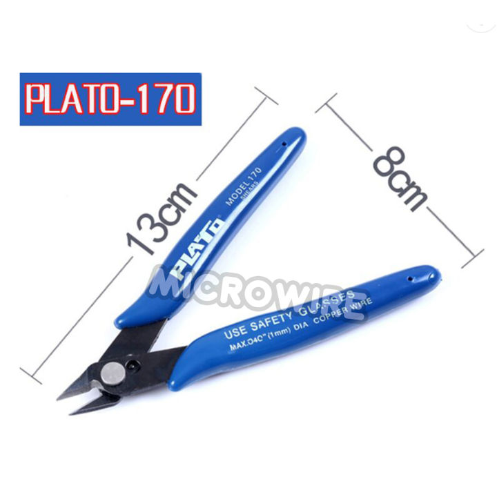 PLATO FLUSH CUTTER, Blue Plato Cutting Shears Model 170 ,PLATO 170 Wire ...